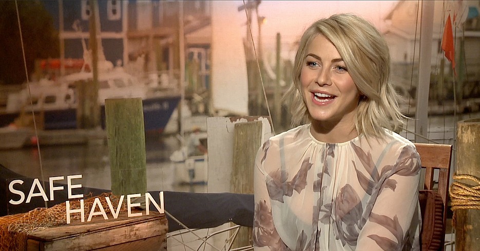 Julianne Hough Interview on Safe Haven (Video) | POPSUGAR Celebrity Julianne Hough Interview on Safe Haven (Video) | POPSUGAR Celebrity