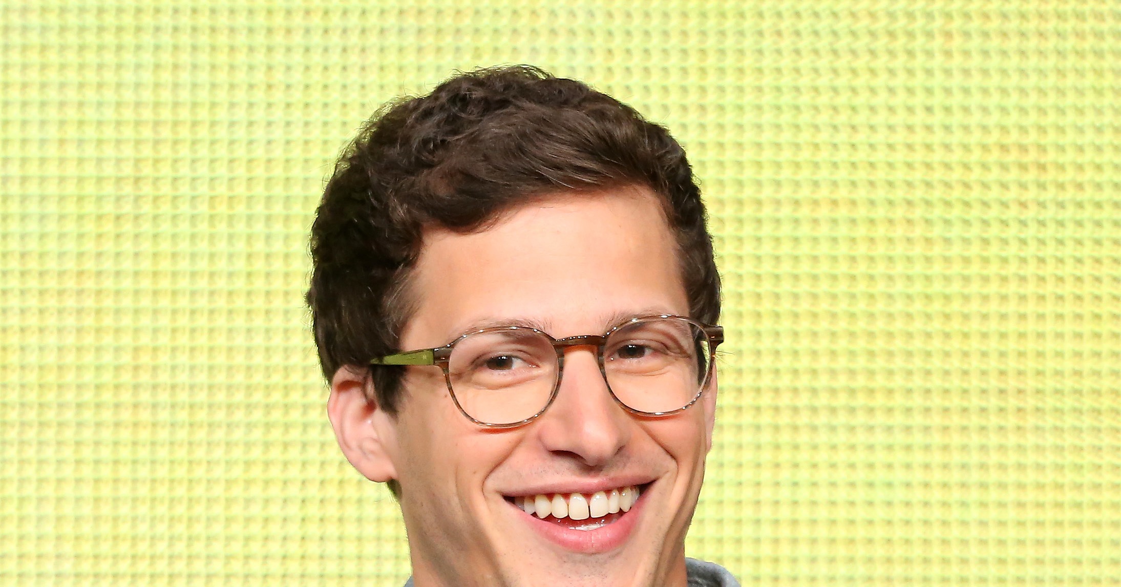 Andy Samberg Cracked A Smile Onstage During A Panel For Brooklyn Tvs